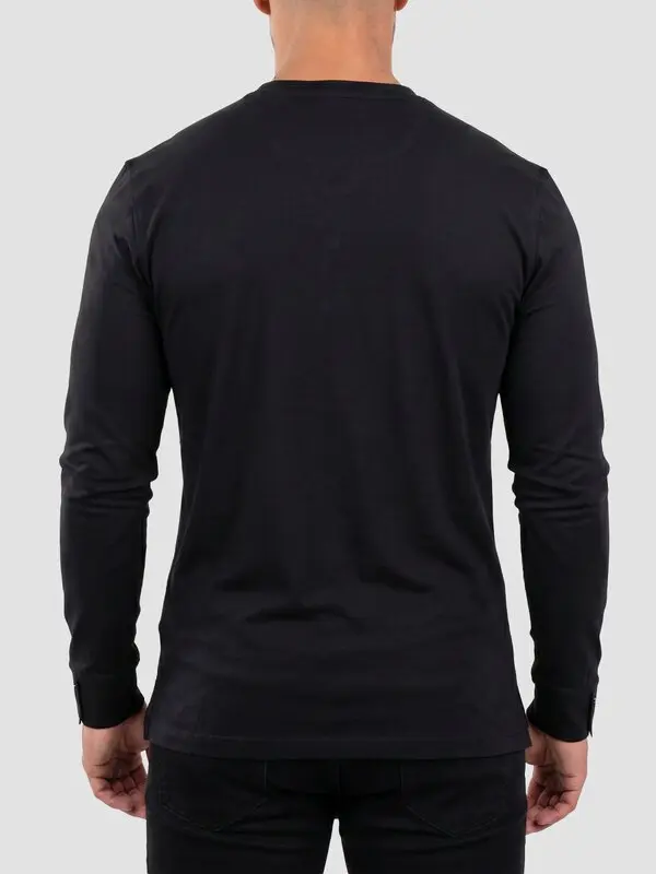 MACEOO V-neck Ss Long Sleeve T-shirt