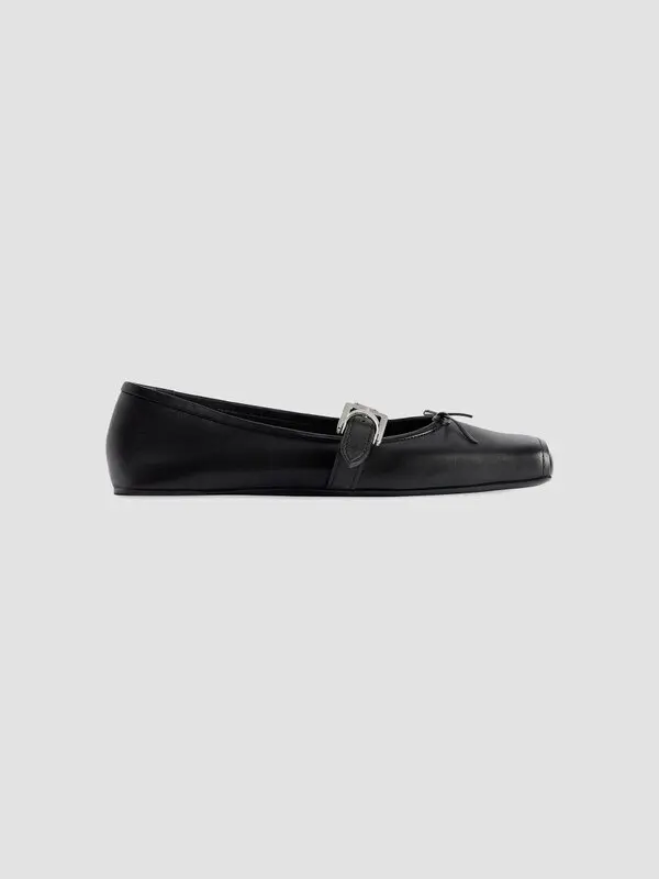 Balenciaga Bel Air Ballerinas - Black