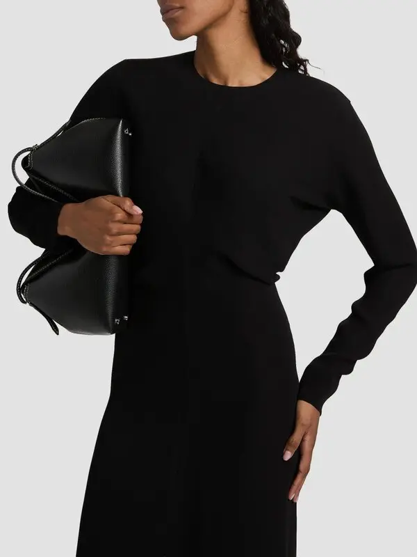 TOTEME Long-sleeve Slouch Waist Maxi Dress