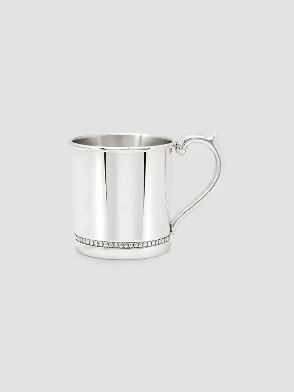 CUNILL Beaded Sterling Baby Cup