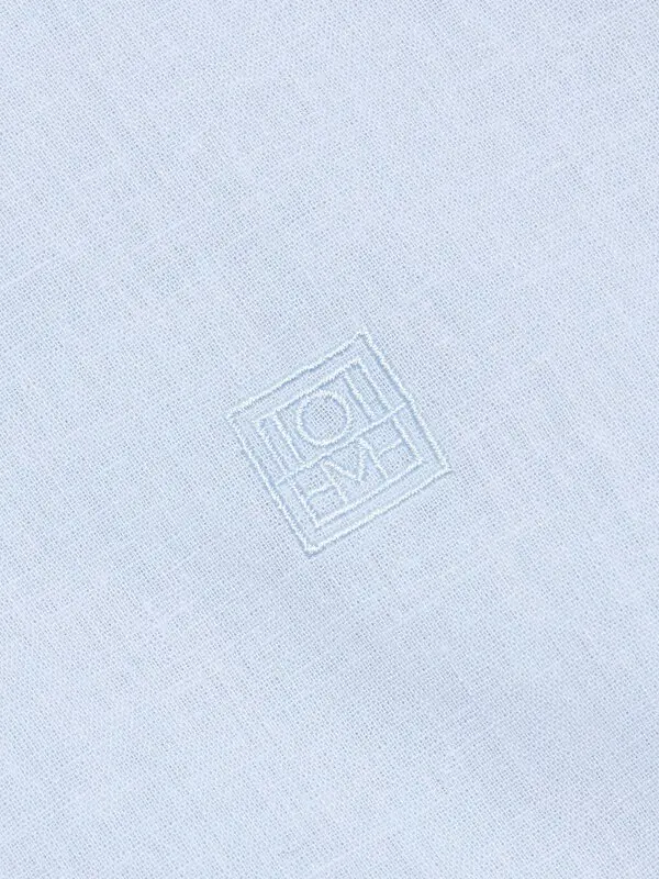 TOTEME Garderob Oversized Cotton-linen Shirt