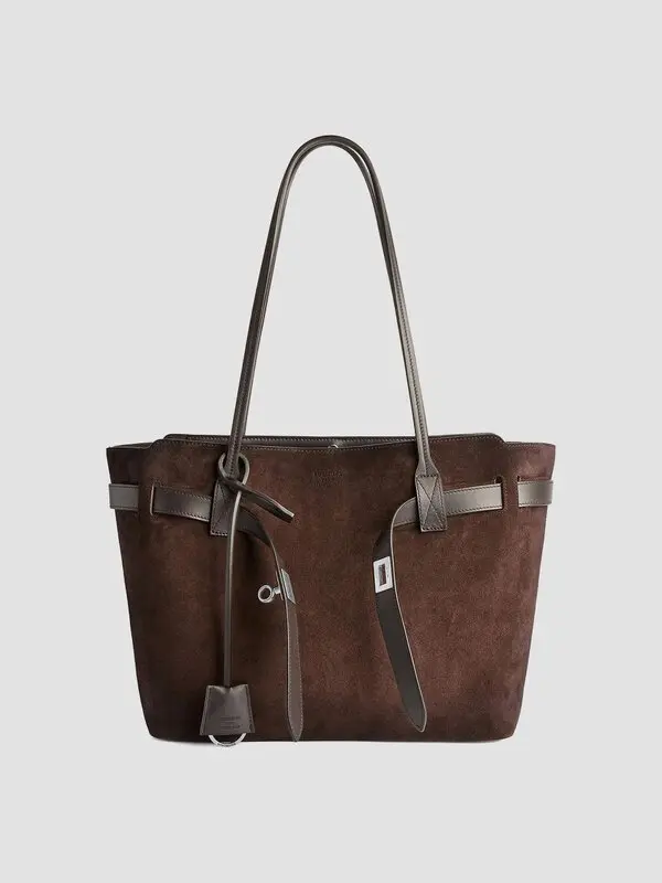 Balenciaga Bel Air Tote Bag - Light Espresso