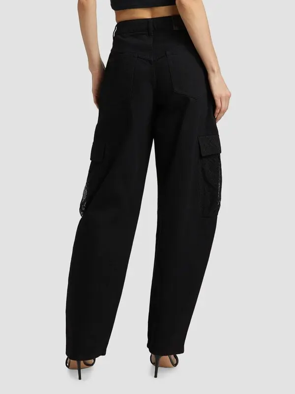 PURPLE BRAND Barrel-leg Carpenter Jeans