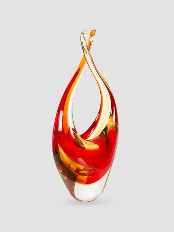 DALE TIFFANY Sunset Embrace Glass Sculpture
