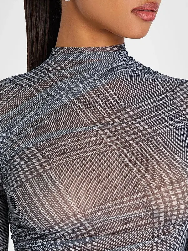SEROYA Christina Mesh Top