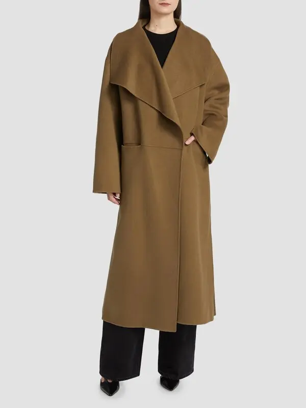 TOTEME Signature Wool-cashmere Coat - Hazel
