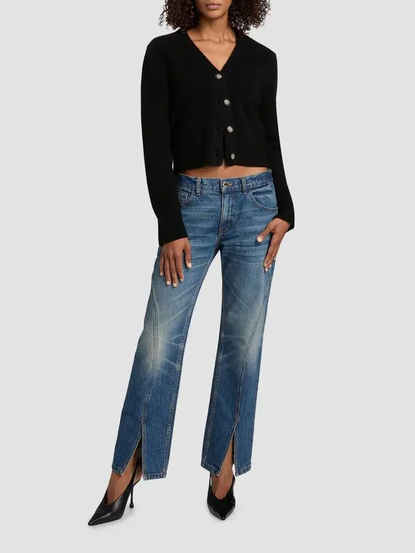 Brandon Maxwell The Sloane Silk-cashmere Sweater