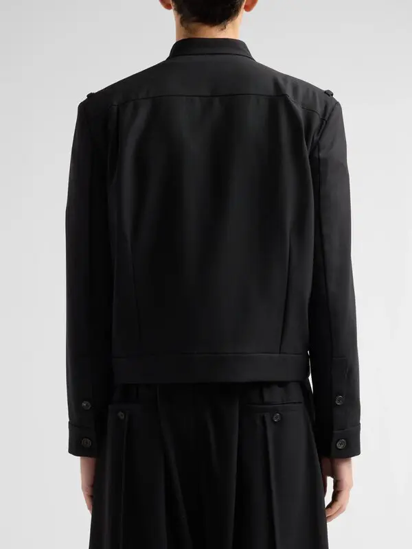 Public School Franklin Pleated Wool Jacket