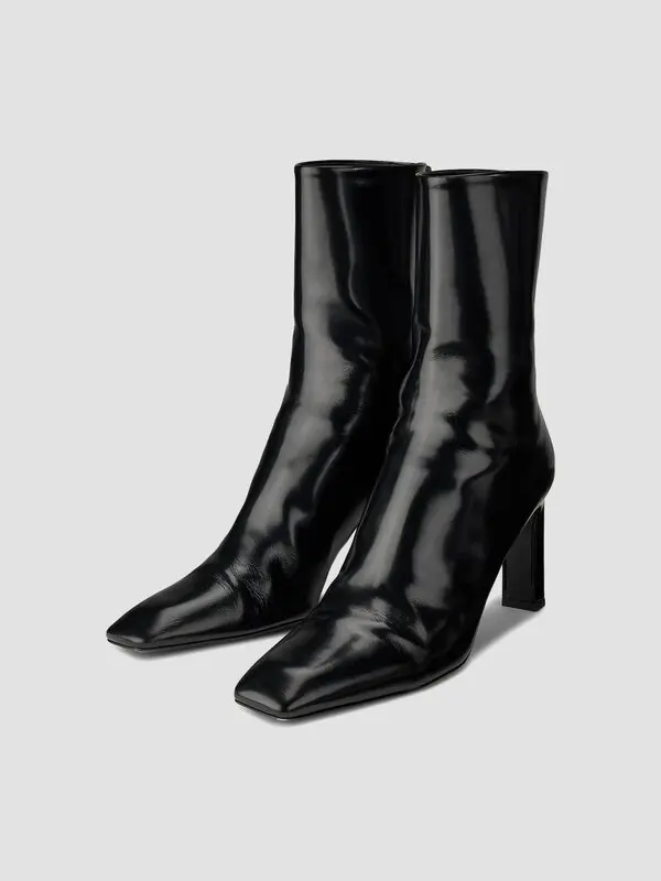 TOTEME Glossy 85mm Leather Boots