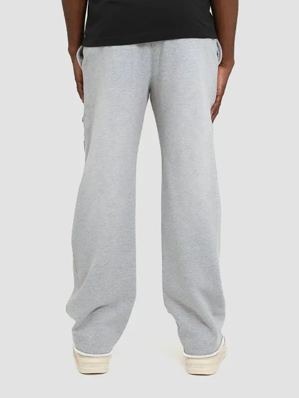 PURPLE BRAND Logo Embellished Fleece Cut-off Sweatpants