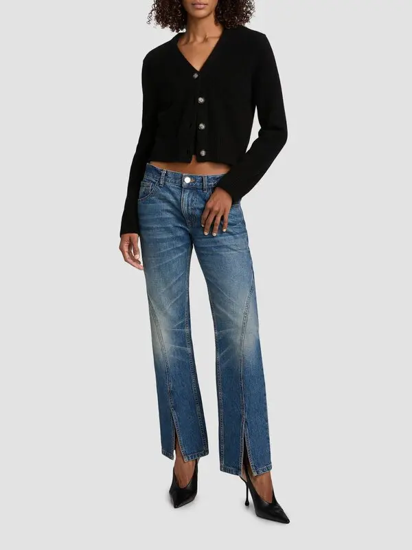 Brandon Maxwell The Campbell Spiral Seam Jeans