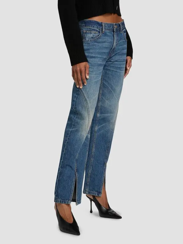 Brandon Maxwell The Campbell Spiral Seam Jeans