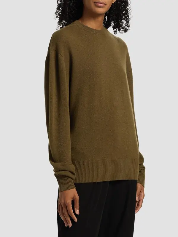 TOTEME Classic Wool-silk Crewneck Sweater