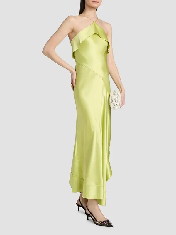 Acler Forever Young Marara Satin Maxi Dress