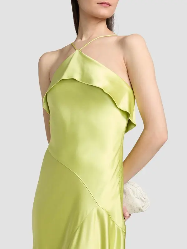 Acler Forever Young Marara Satin Maxi Dress