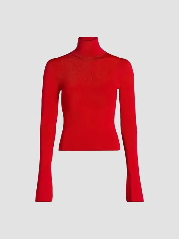 Brandon Maxwell The Dawson Turtleneck Top