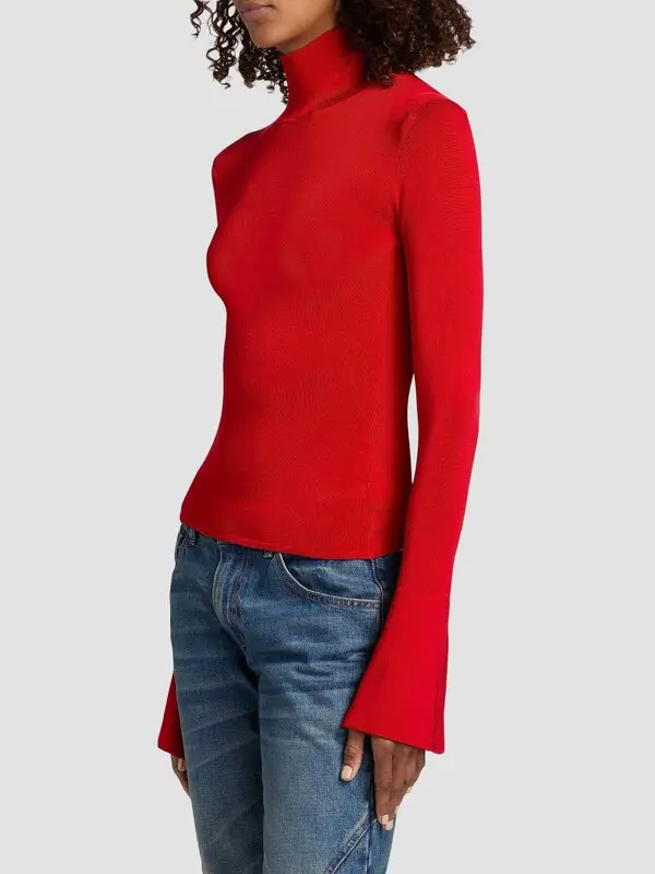 Brandon Maxwell The Dawson Turtleneck Top
