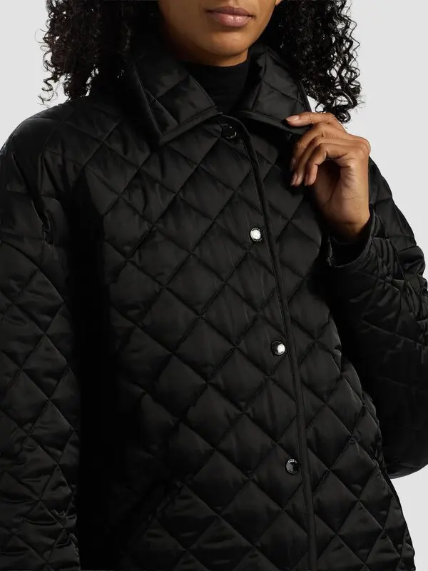 TOTEME Collared Quilted Jacket