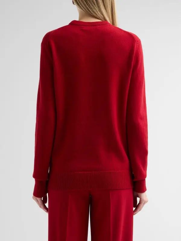 Michael Kors Wool-silk-cashmere Knit Crewneck Sweater