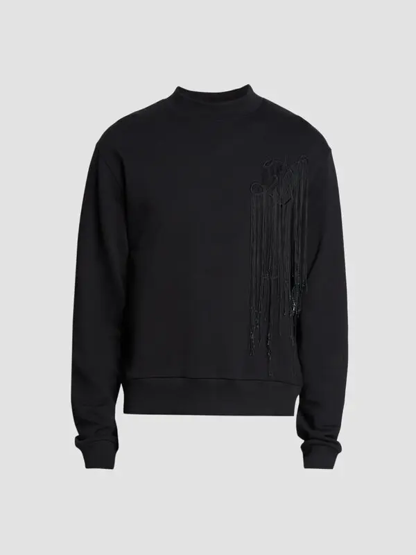Dries Van Noten Haffy Logo Cotton Sweatshirt