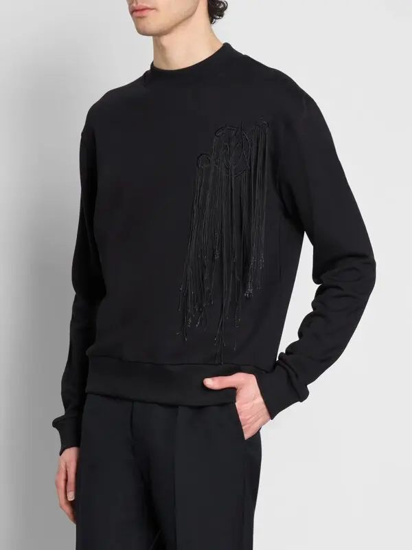 Dries Van Noten Haffy Logo Cotton Sweatshirt