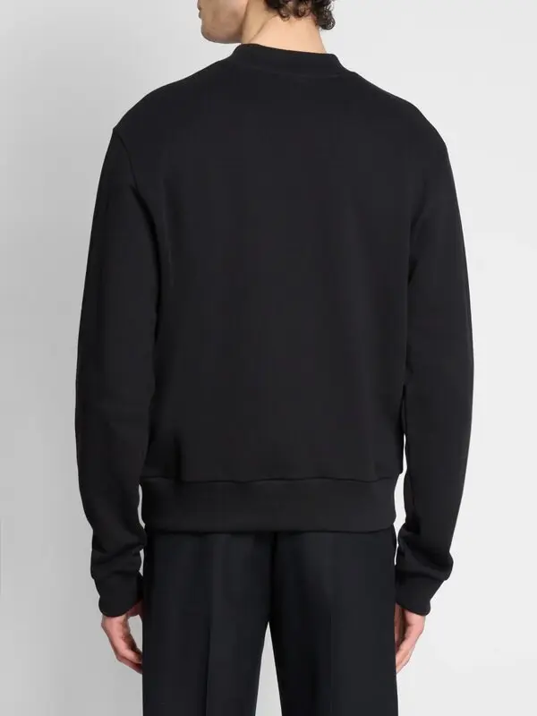 Dries Van Noten Haffy Logo Cotton Sweatshirt