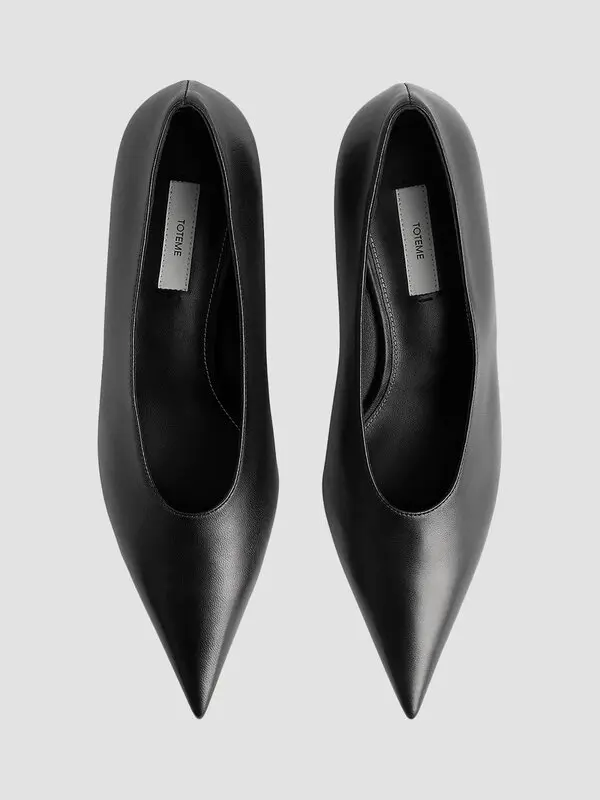 TOTEME Sharp 35mm Nappa Leather Pumps