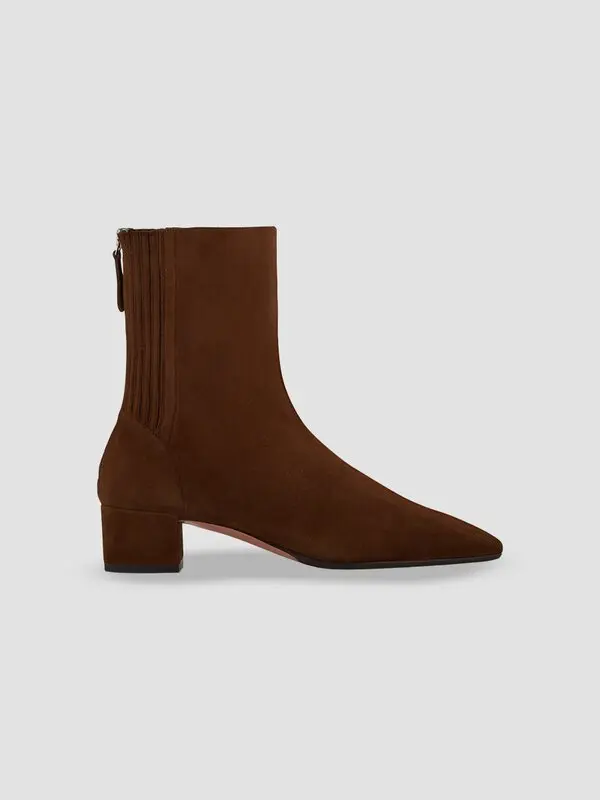 AQUAZZURA Saint Honoré 35mm Suede Boots