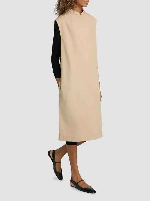 TOTEME Detachable Cape Cotton Coat