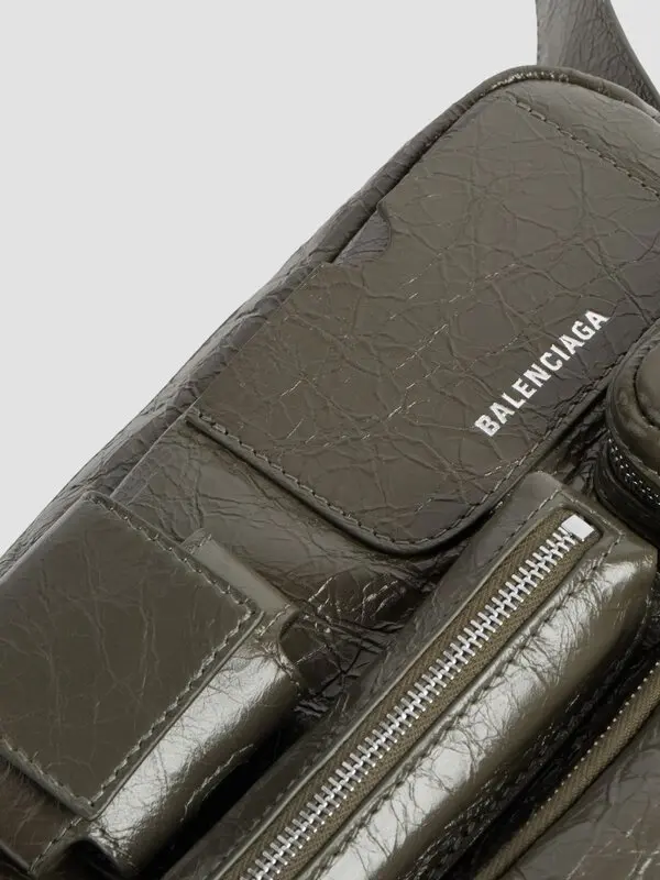 Balenciaga Superbusy Camera Bag - Khaki