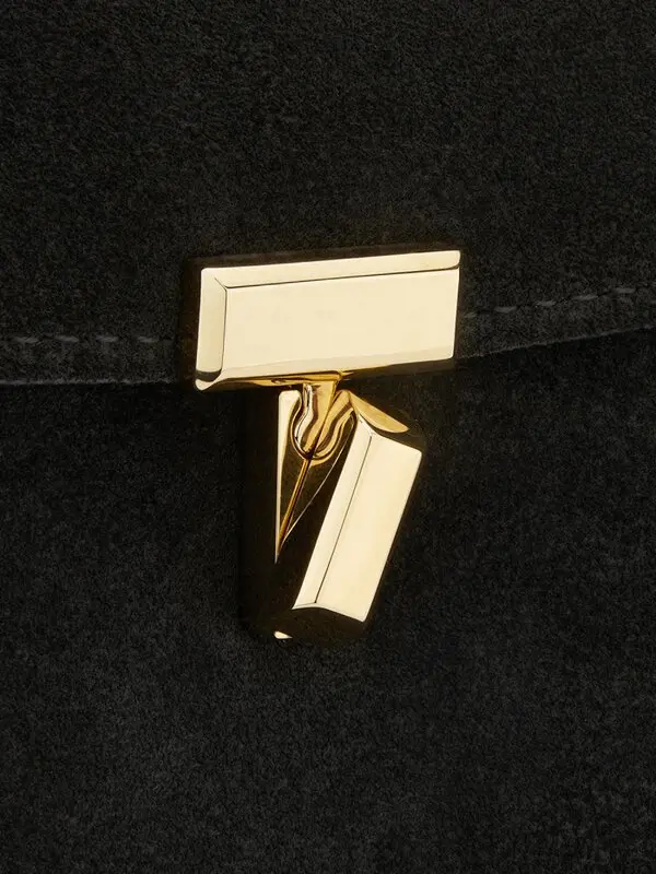 TOTEME T-lock Suede Satchel