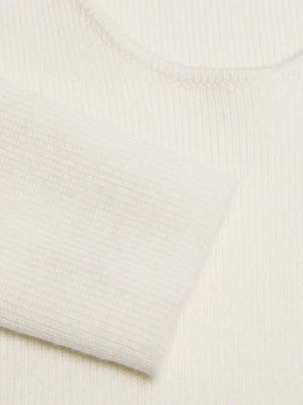 TOTEME Scoopneck Merino Wool-blend Top