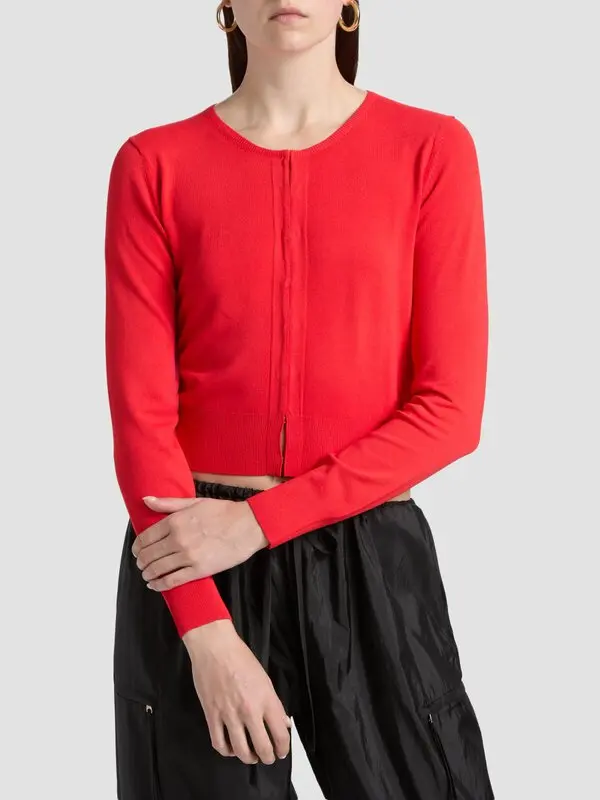 Brandon Maxwell The Ellery Shrunken Cardigan