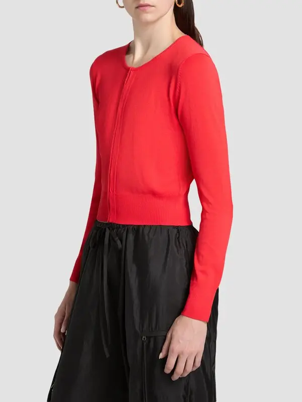 Brandon Maxwell The Ellery Shrunken Cardigan