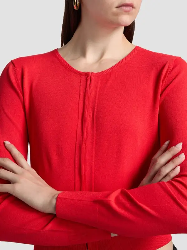 Brandon Maxwell The Ellery Shrunken Cardigan