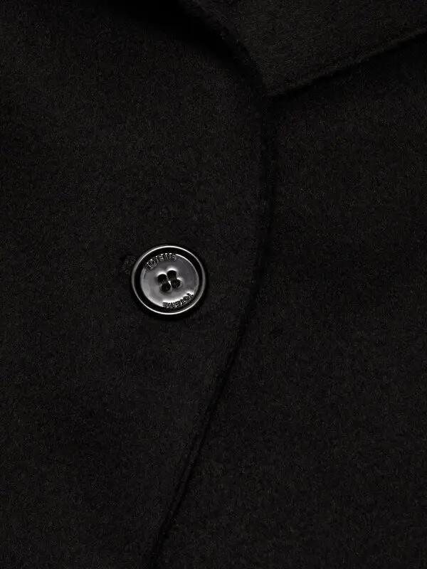 TOTEME Open Collar Wool Jacket