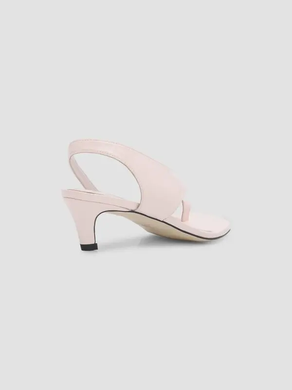 TOTEME 35mm Leather Slingback Sandals