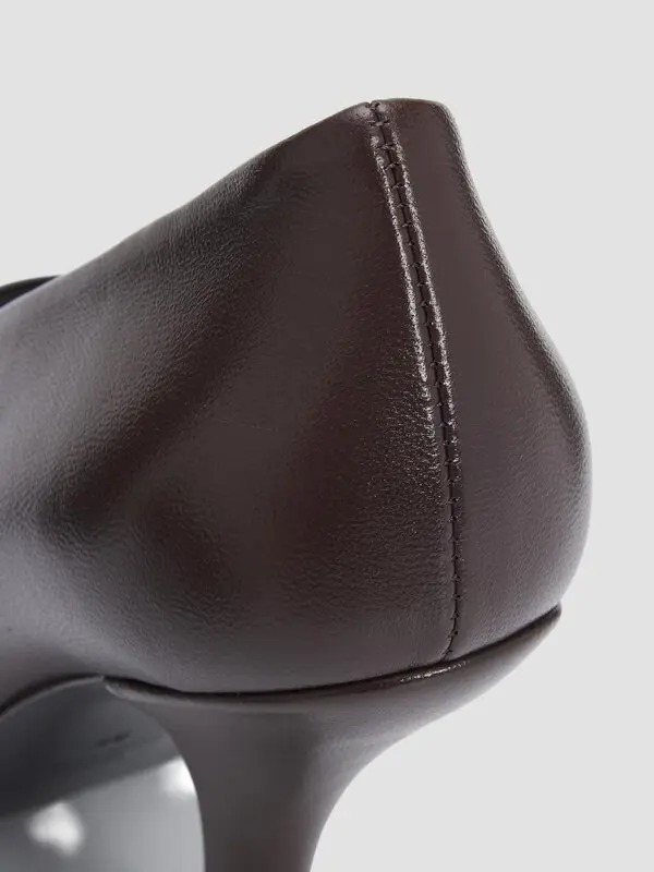 TOTEME Contour 85mm Leather Pumps