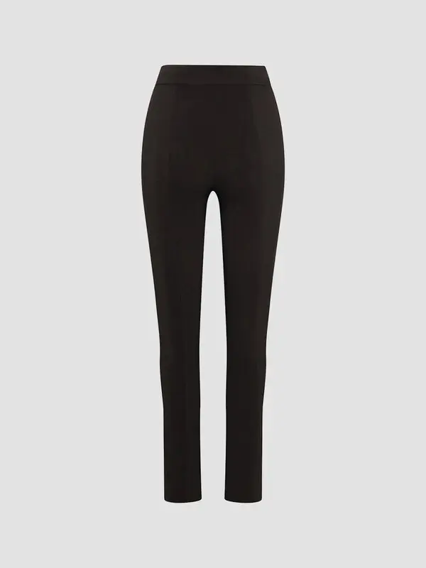 ARTEMIS DICIERO Elvira Crepe Slim-fit Cigarette Pants