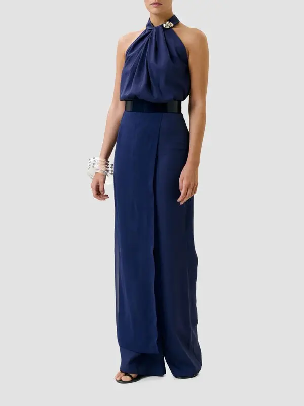 Silvia Tcherassi Gaucin Wrap Wide-leg Pants