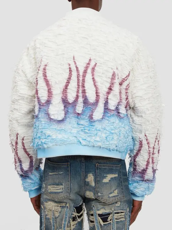 WHO DECIDES WAR Husk Flame Bomber Jacket