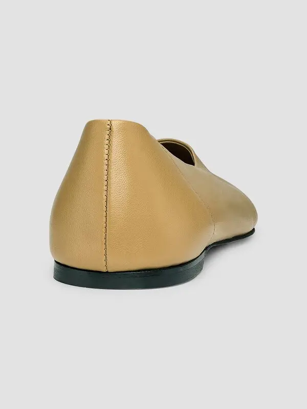 TOTEME Leather Ballerina Flats