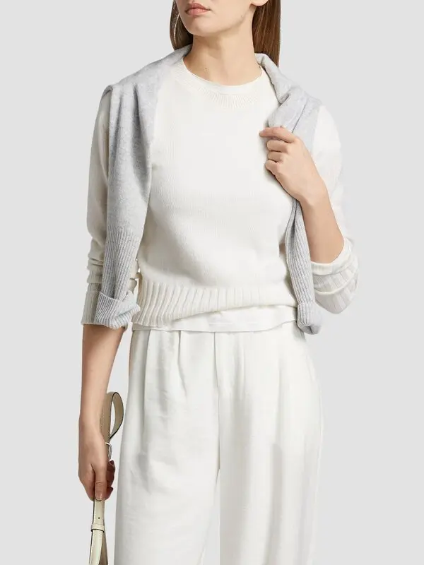 Guest In Residence Shrunken Cashmere Sweater
