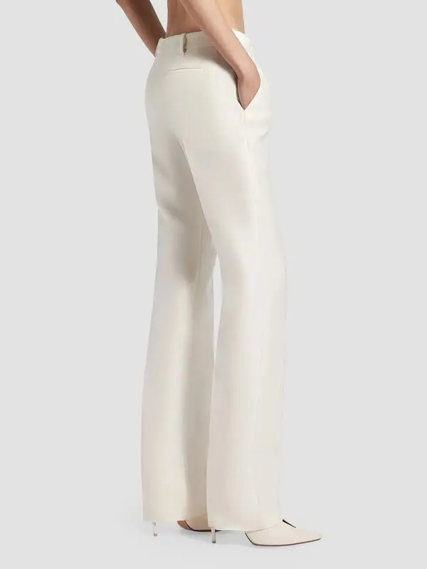 Balenciaga Slim Tailored Pants - Ivory