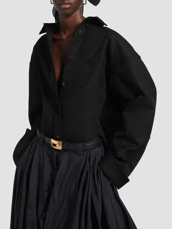 Balenciaga Classic Shirt - Black