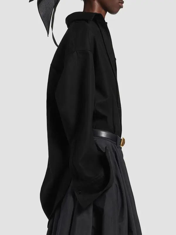 Balenciaga Classic Shirt - Black