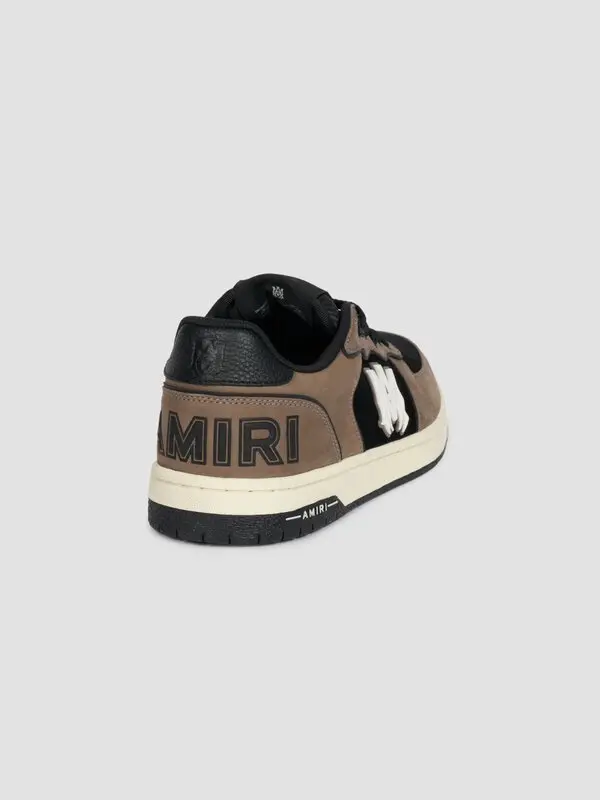 Amiri Newport Leather Low-top Sneakers - Brown