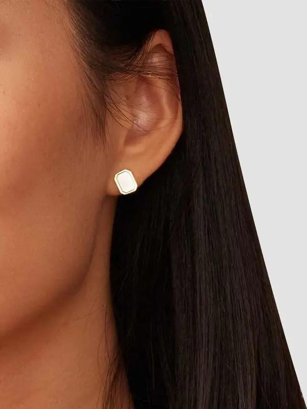 ORADINA Horizons Studs In 14k Yellow