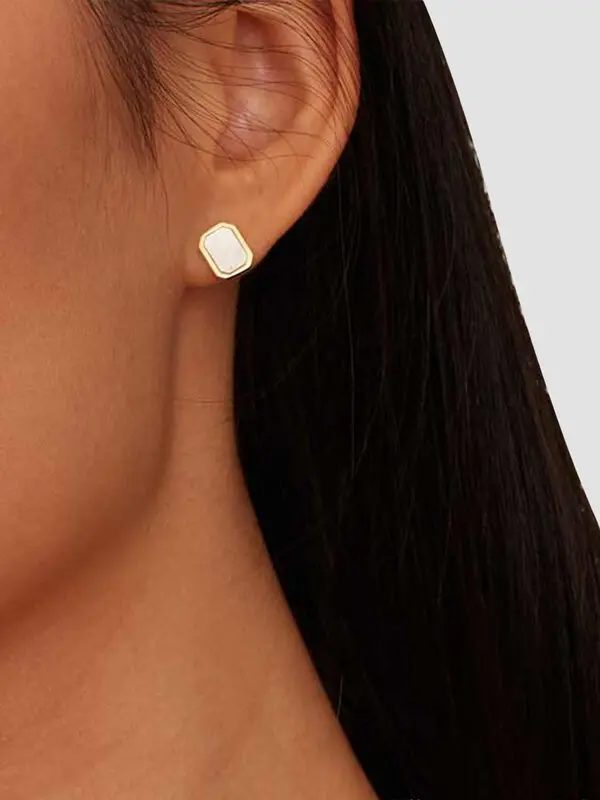 ORADINA Horizons Studs In 14k Yellow