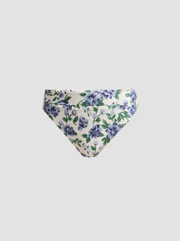 Peony Enamour Mid-high-cut Bikini Bottom